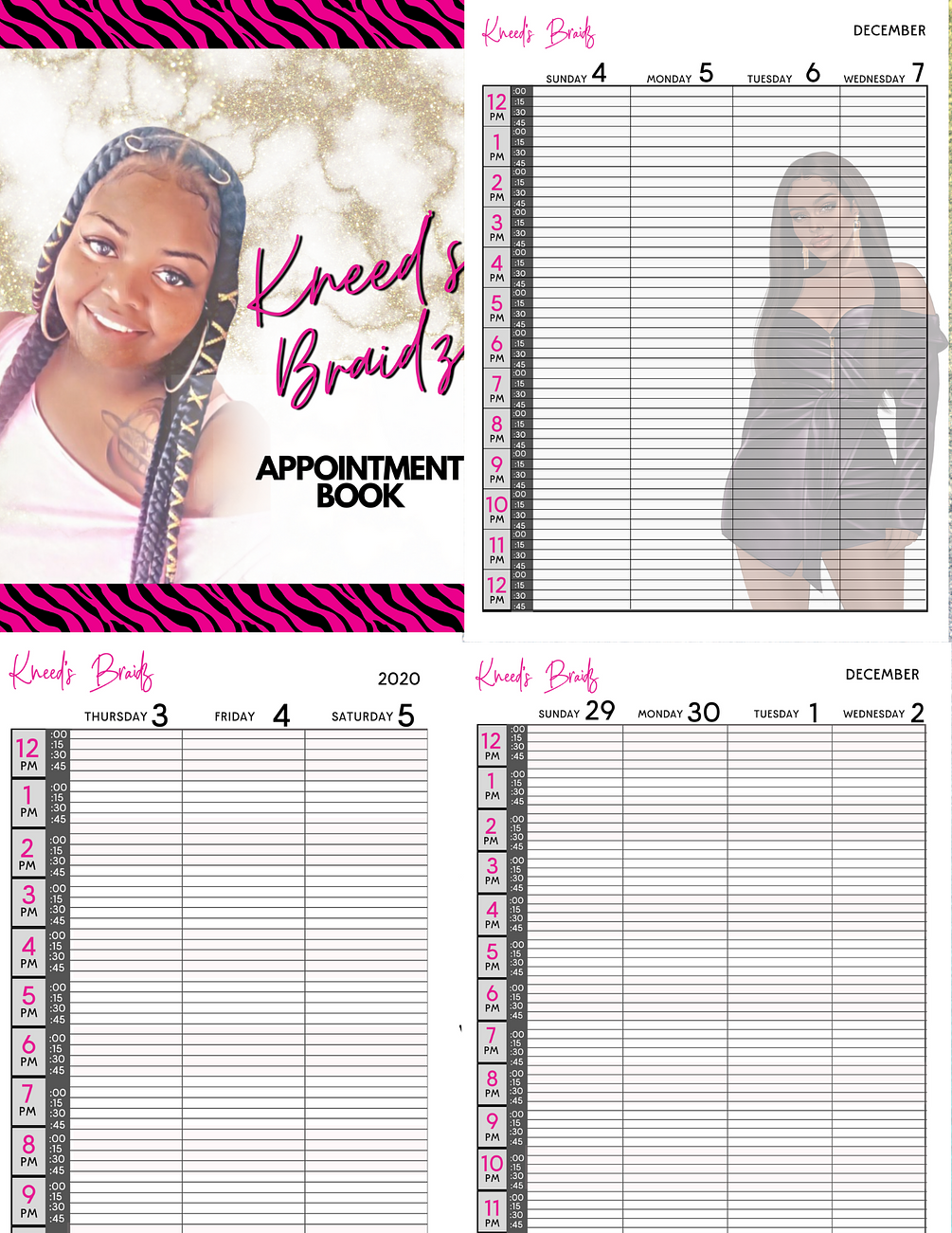 How to Create Custom Appointment Books In Canva