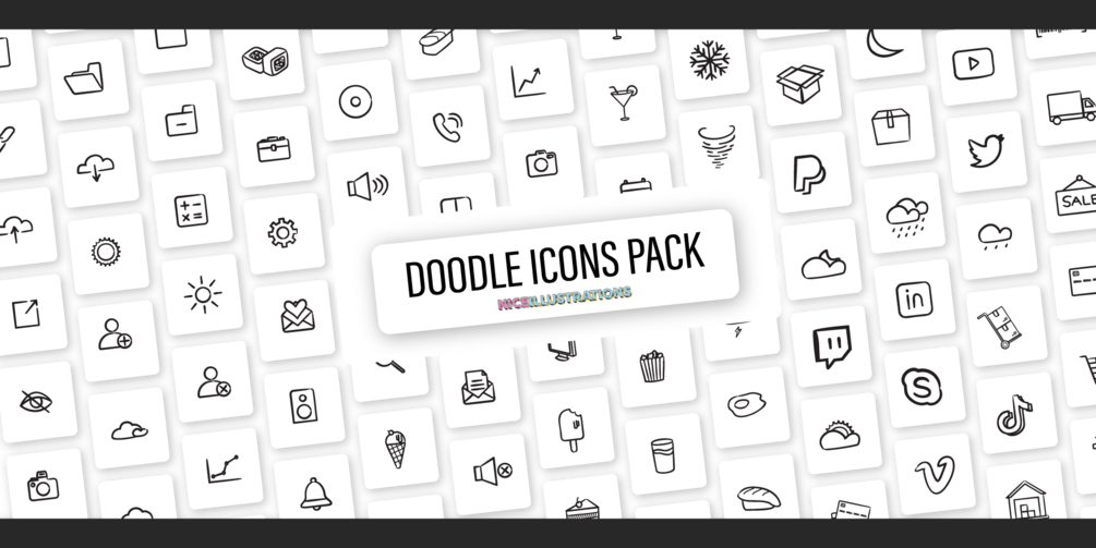 Doodle Icon Illustration Pack