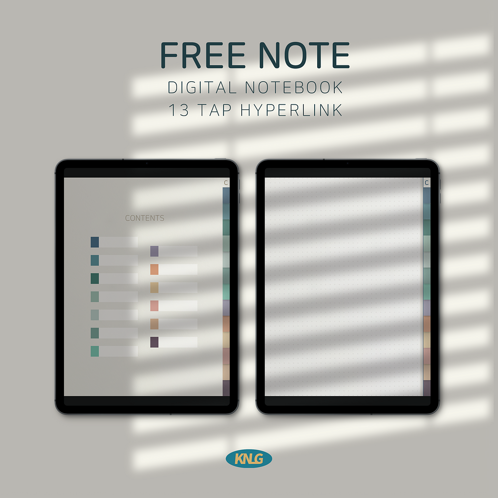 Digital notebook goodnotes, digital tabs, digital diary goodnotes ...
