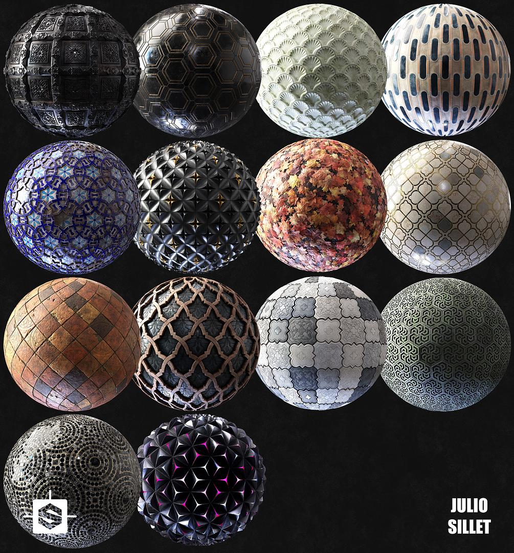 Material Pack Tiles 02