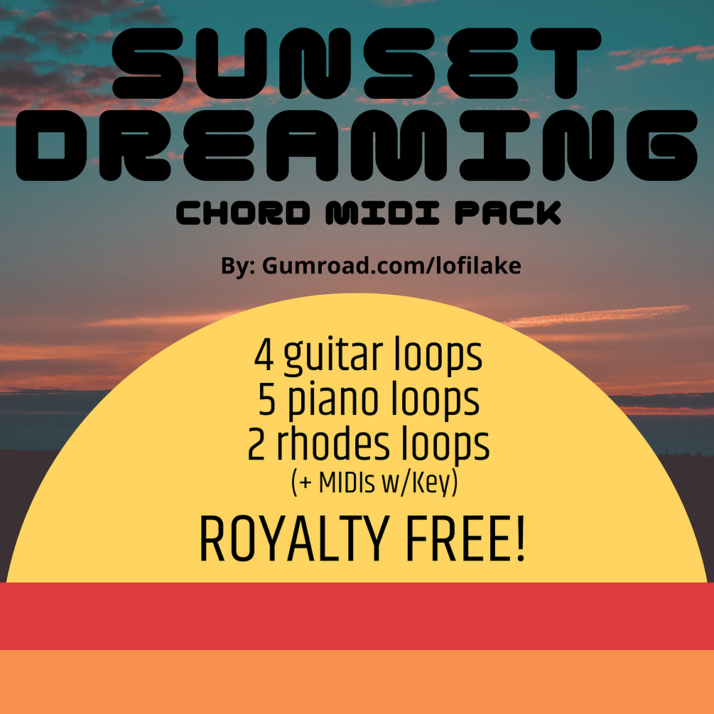 Sunset Dreaming: Chord Midi Pack