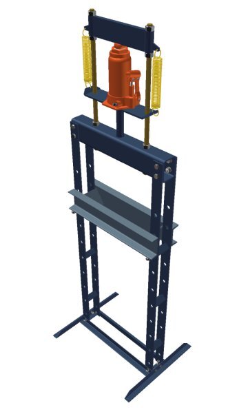 12 Ton Hydraulic Press Plans
