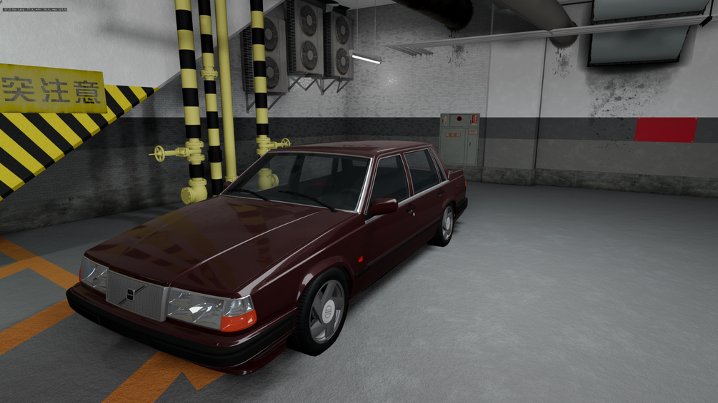BeamNG Mod Volvo 744