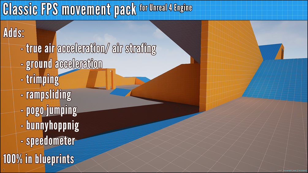 Classic FPS movement pack