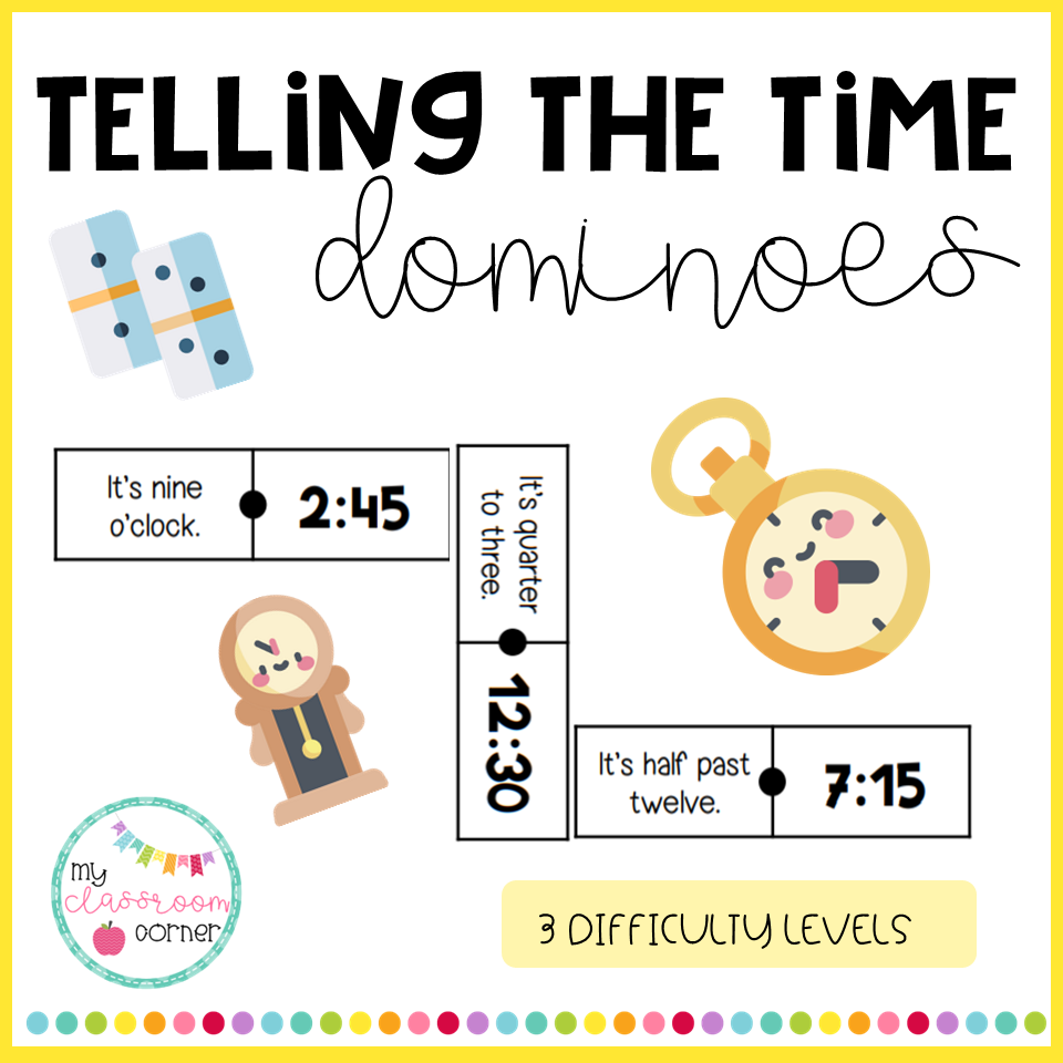 TELLING THE TIME - Dominoes