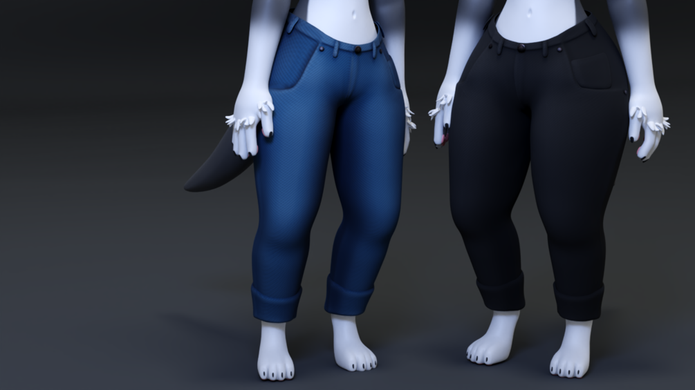 VRChat Nanachi Jeans for Avatars [Accessories]