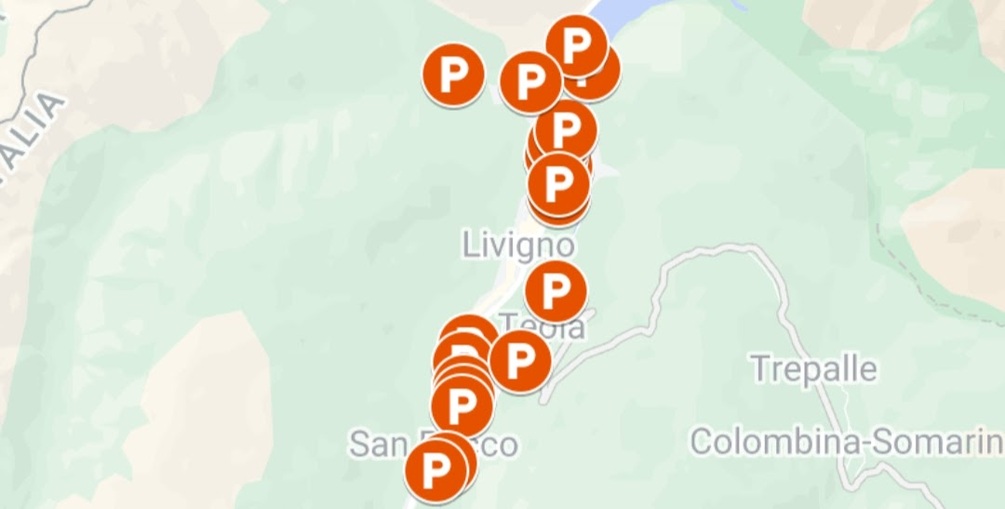 Livigno Free Parking for Google Maps
