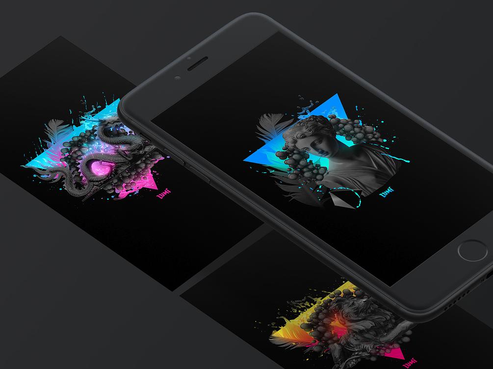 Dark Awe - Mobile & Desktop Wallpapers by Lumi