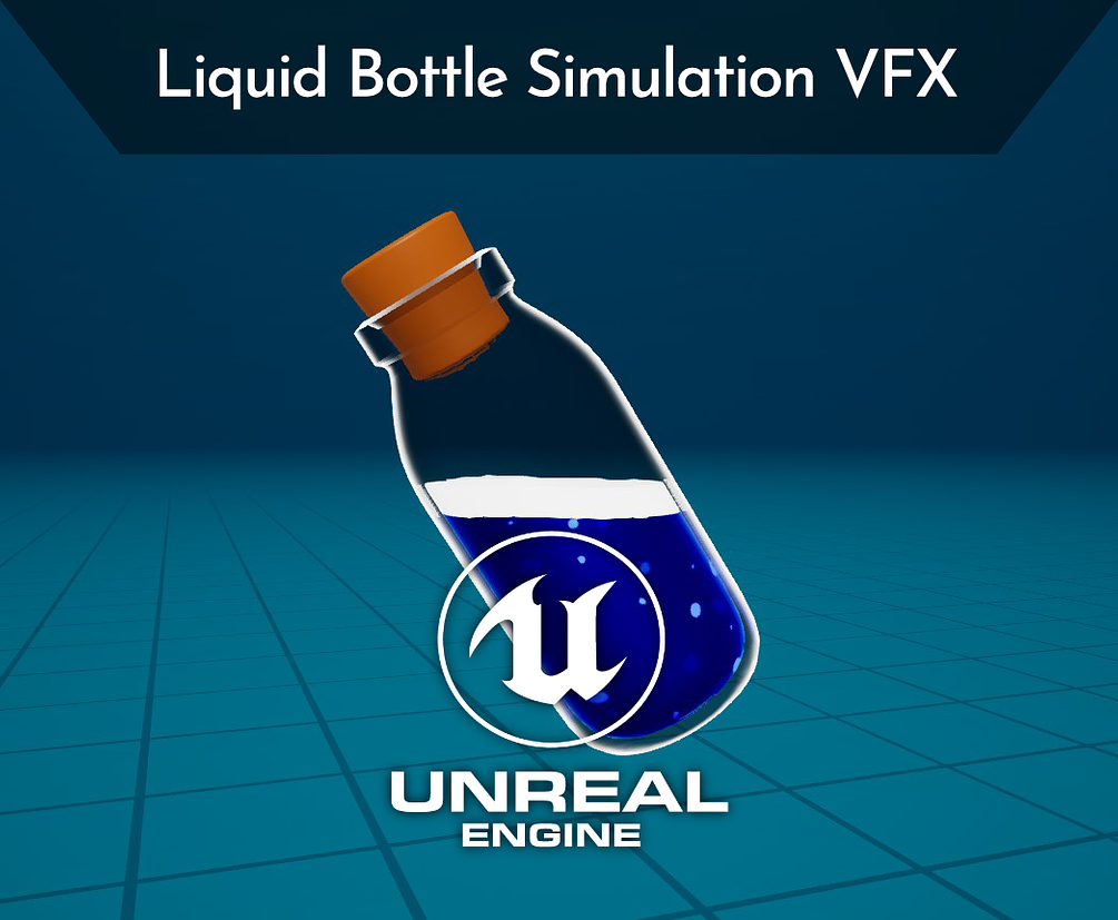 Liquid Bottle Simulation VFX