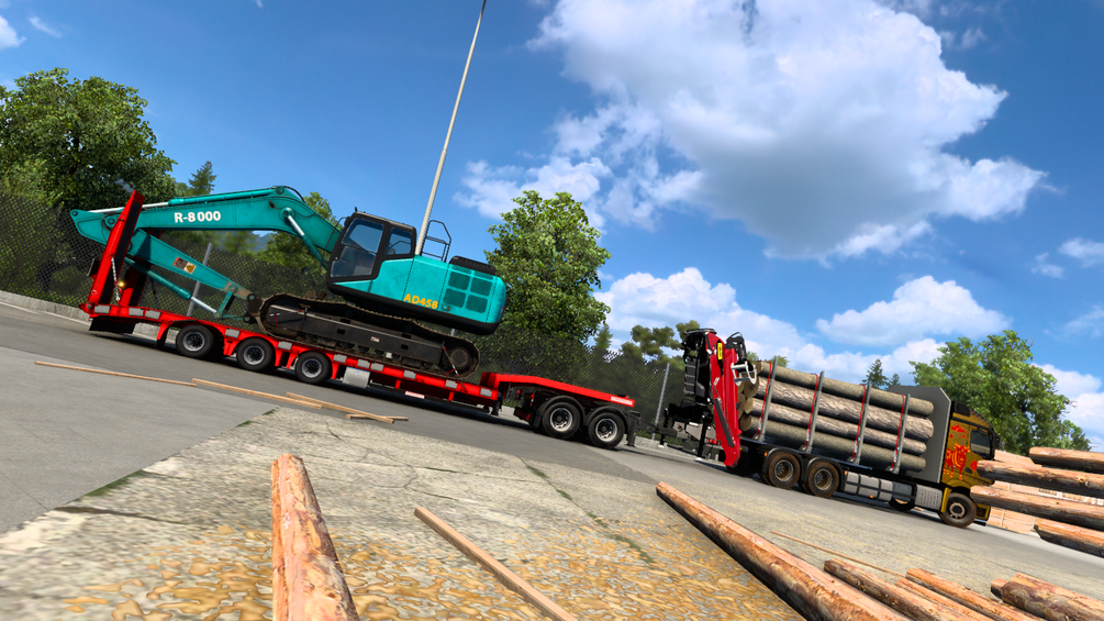 ETS2 - Schwarzmuller dolly trailers