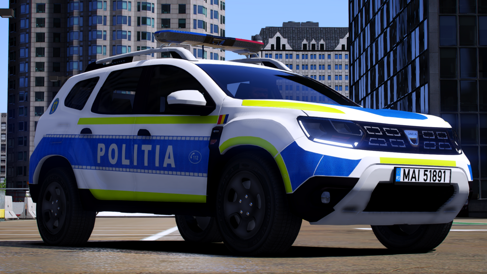 Dacia Duster 2018 Politia [ELS]