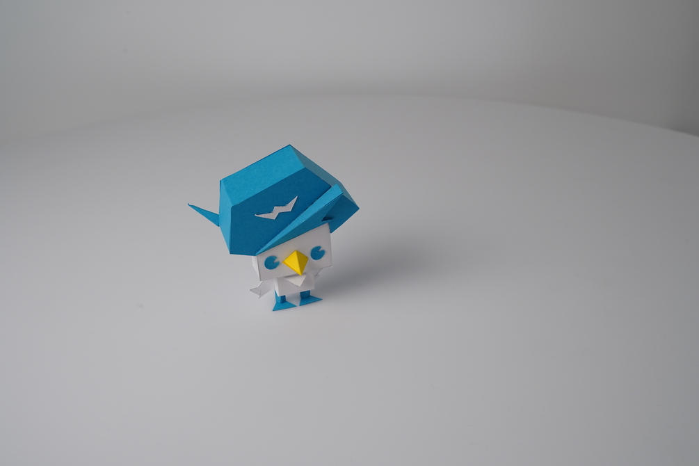 Pokémon Quaxly Free Papercraft Template