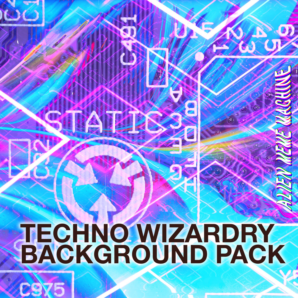 TECHNO WIZARDRY BACKGROUND PACK