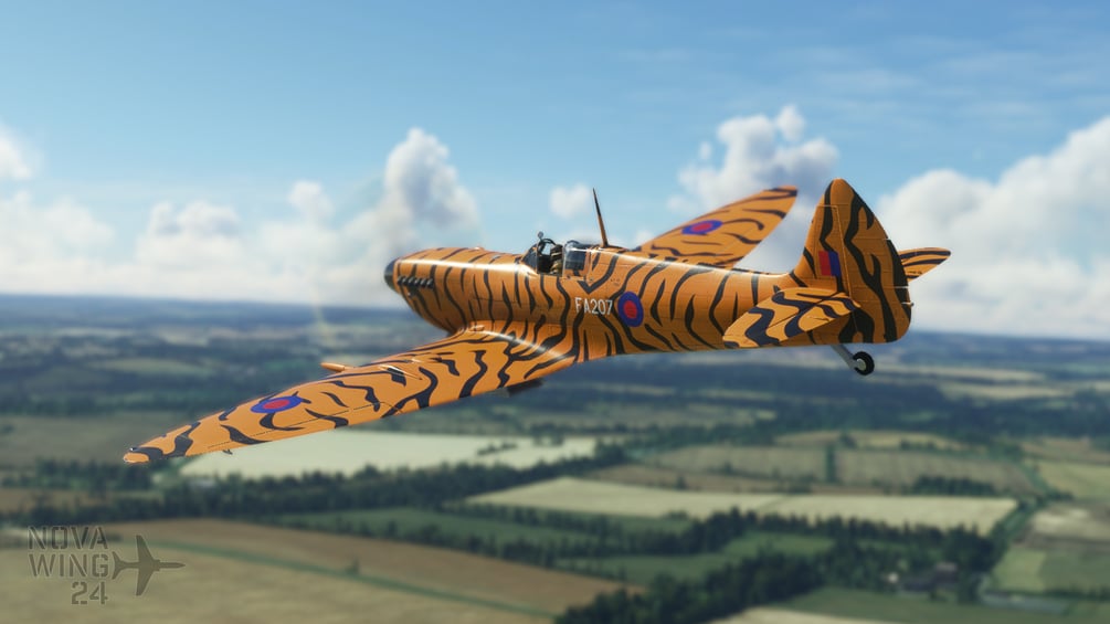 Supermarine Spitfire LF Mk IXc FA207 Tiger Stripes
