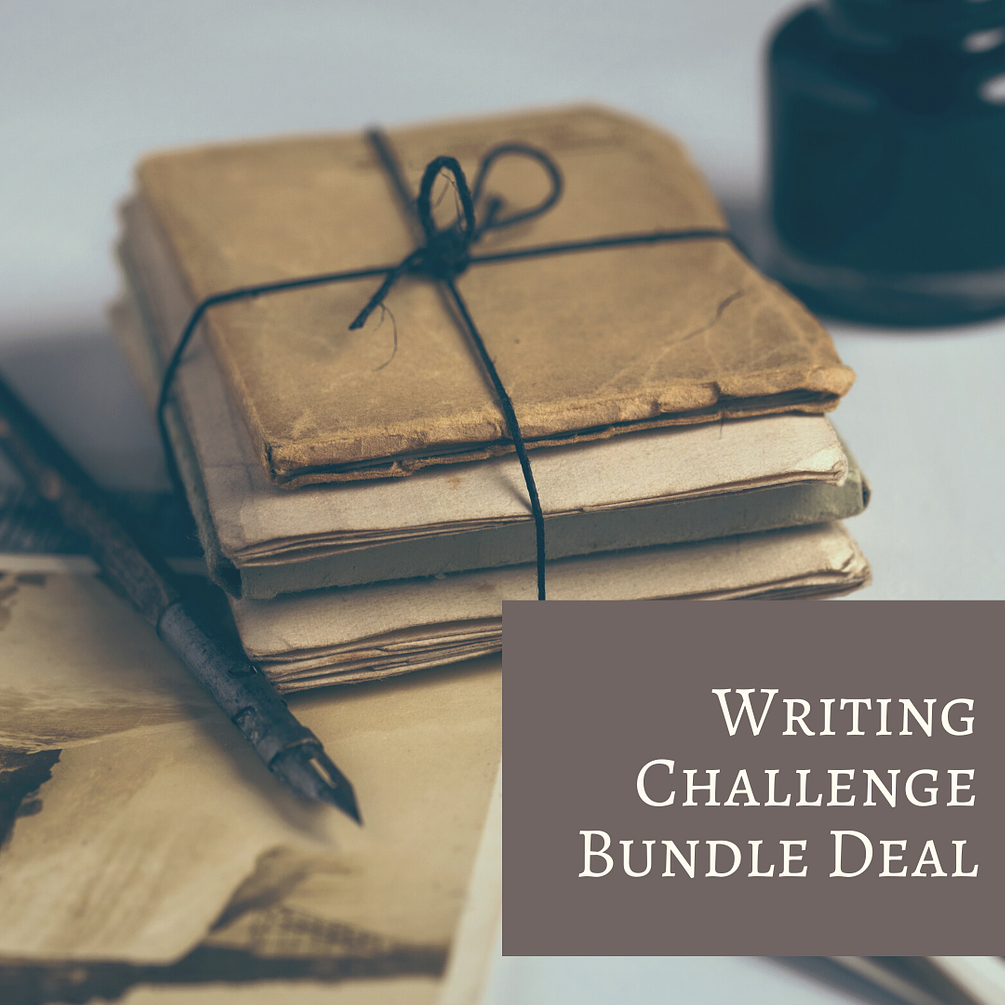 Writing Challenge Templates Bundle