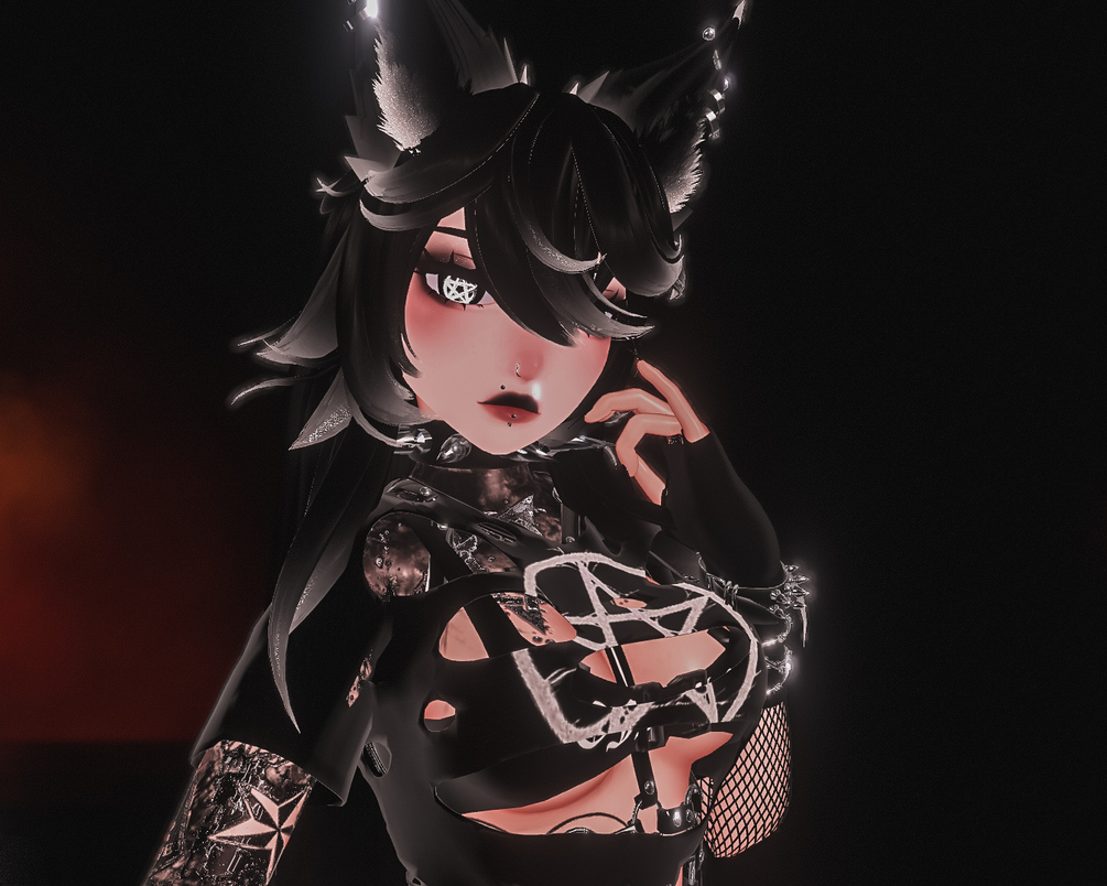 Raven 3.0 (VRChat 3D Model) Physbones