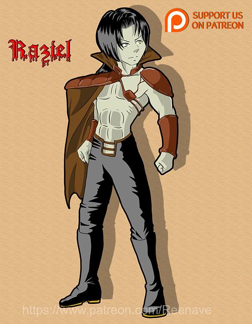 Raziel Fanart - Manga style