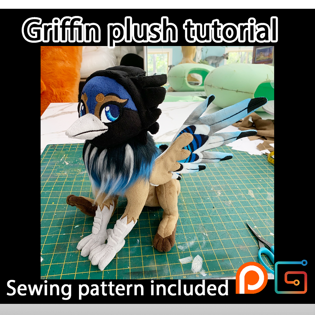 Griffin sewing pattern and video tutorial