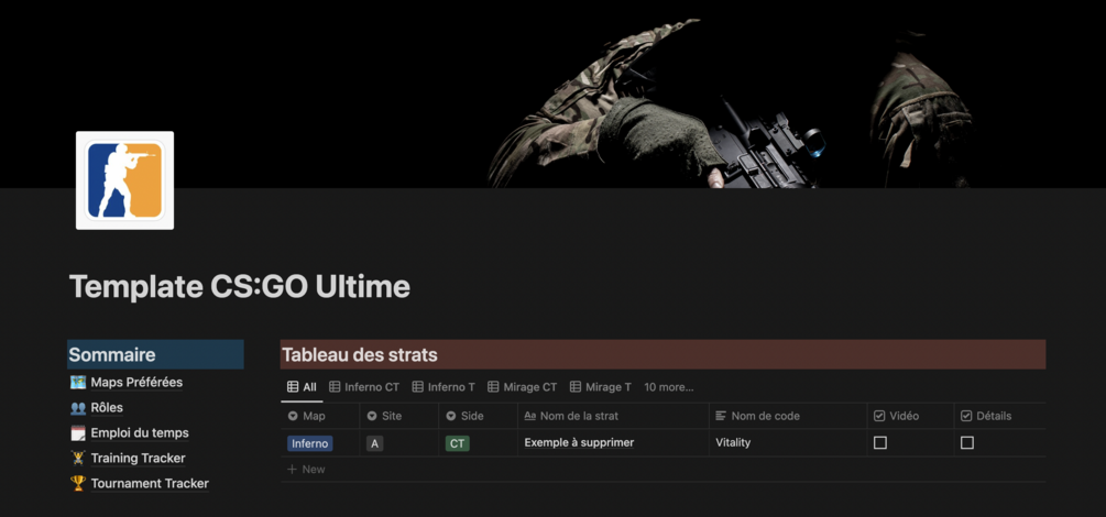 Template CS:GO Ultime 🔫