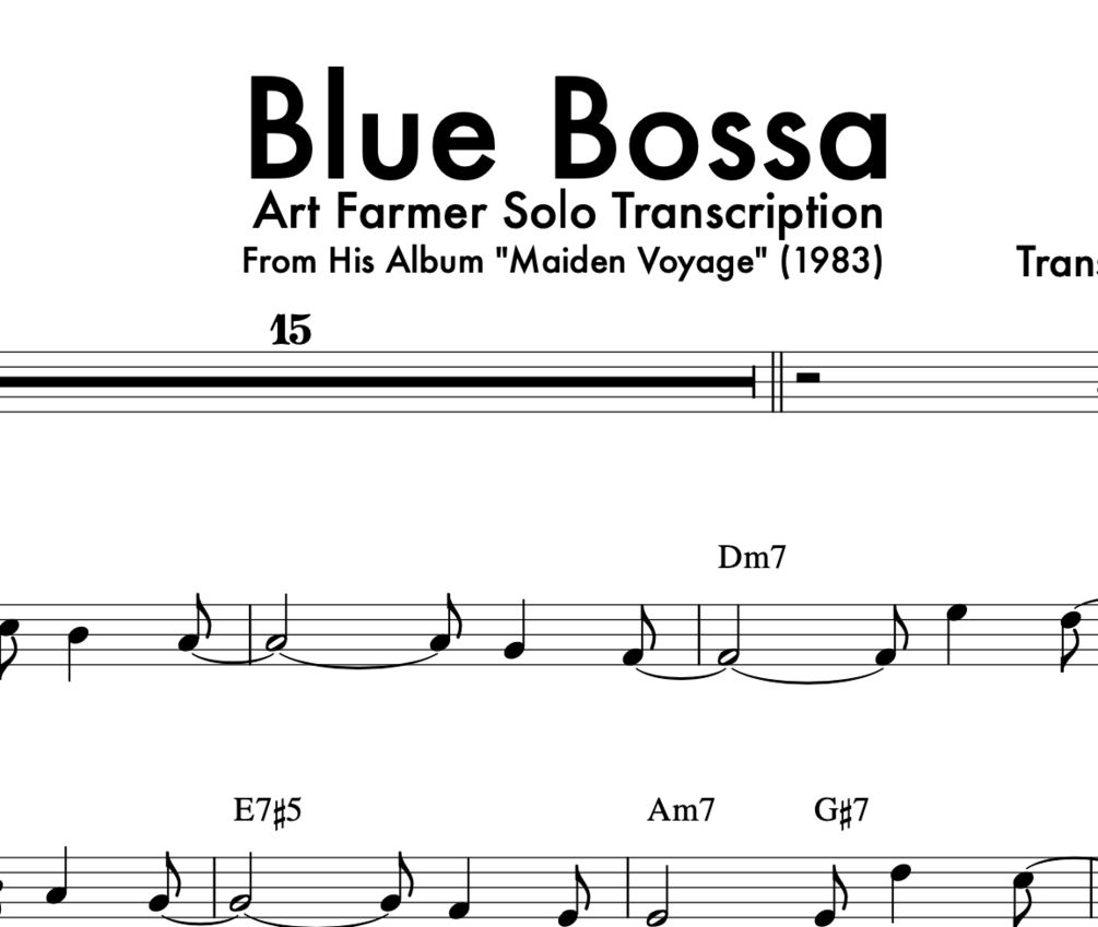 RA Jazz Transcriptions