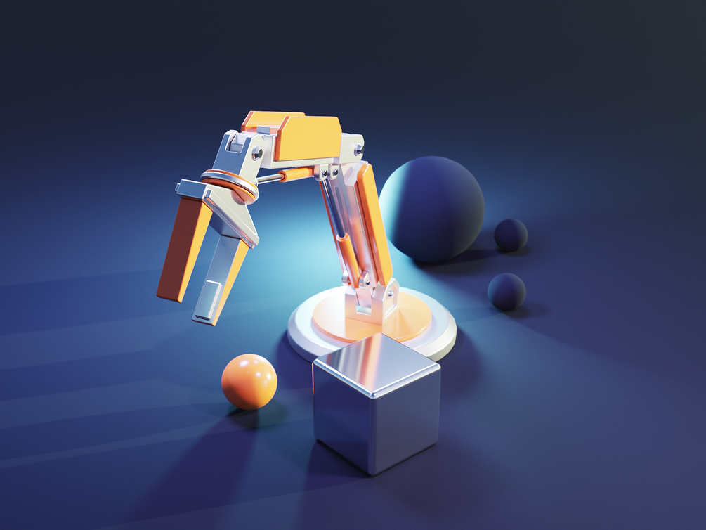 Free 3D Robot Arm Rig