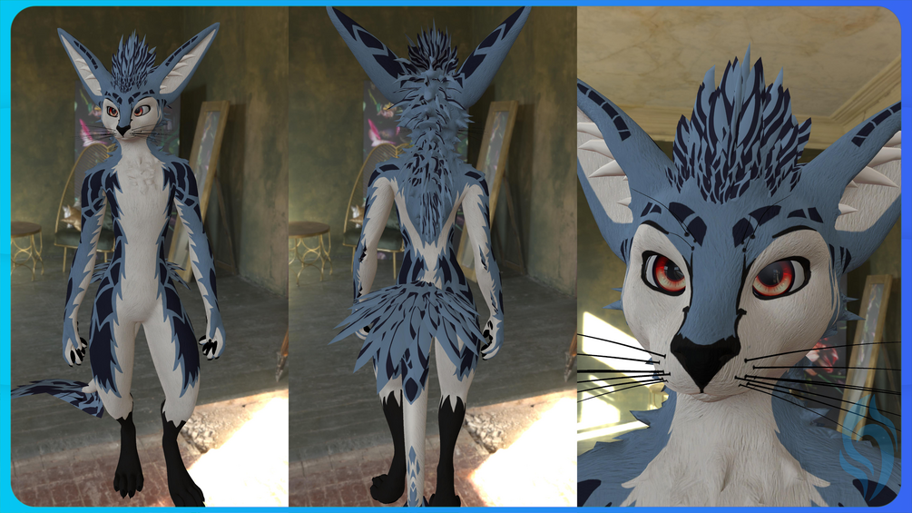 Rexouium Texture "Shadow Blue"