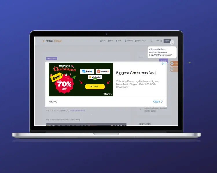 Advanced Force Click Popup Script