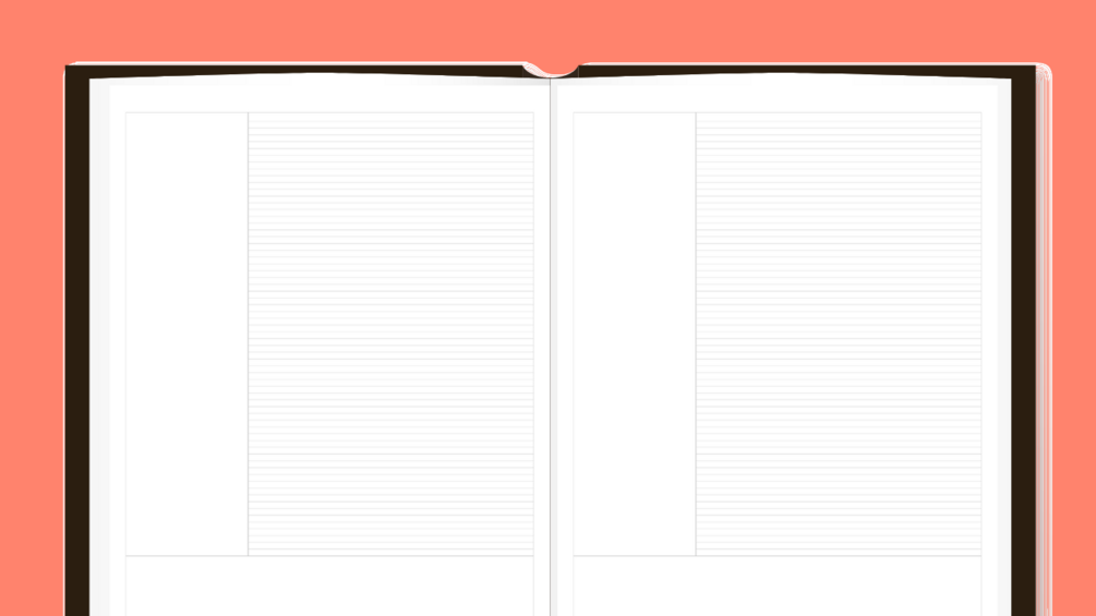 8.5" x 11" Cornell Note Paper - KDP No-Content Notebook Interior