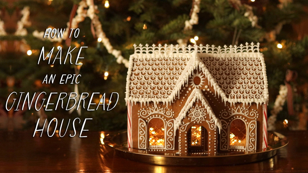 Gingerbread House Instructional Guide + Templates