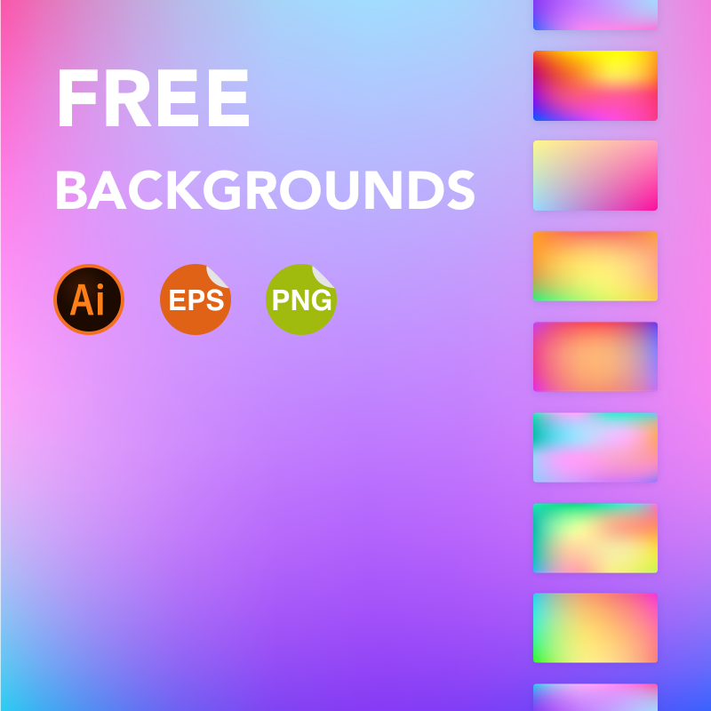 Free Gradient backgrounds