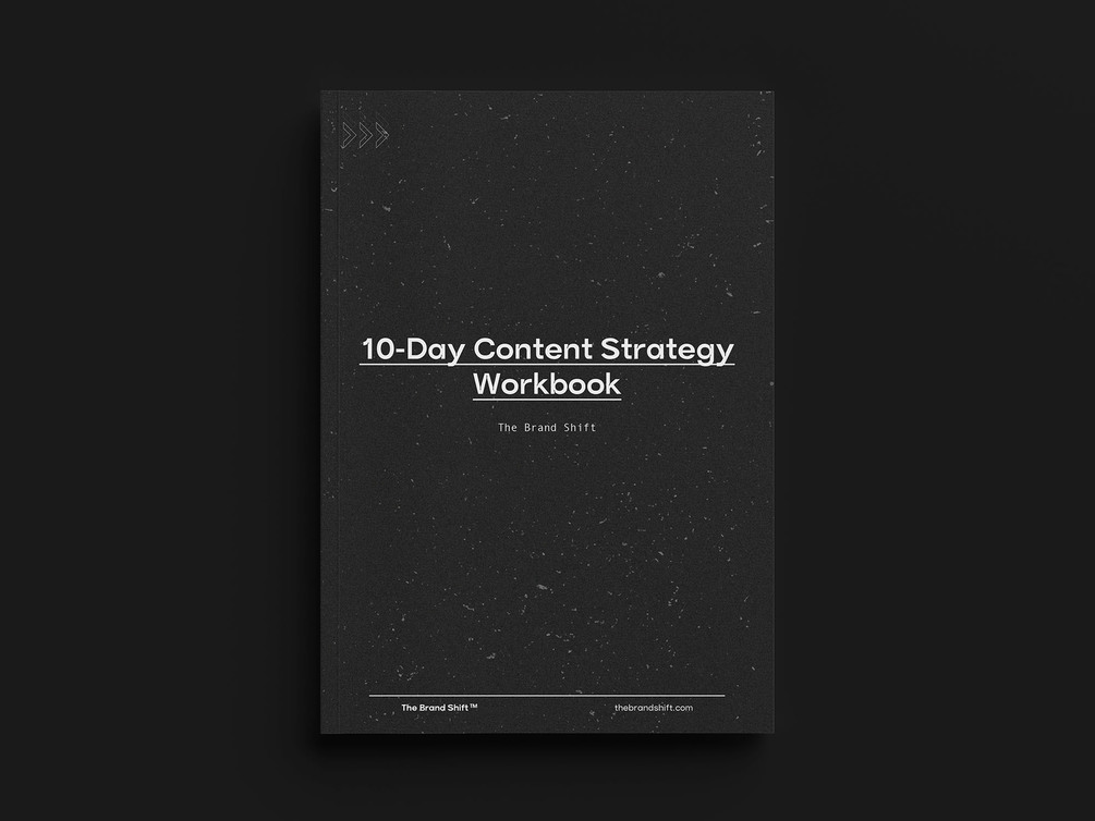 10-Day Content Strategy Workbook FREE