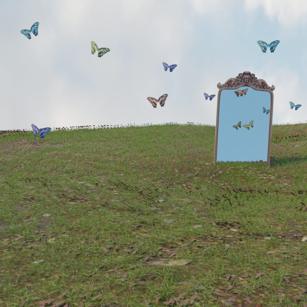 Butterfly Mirror