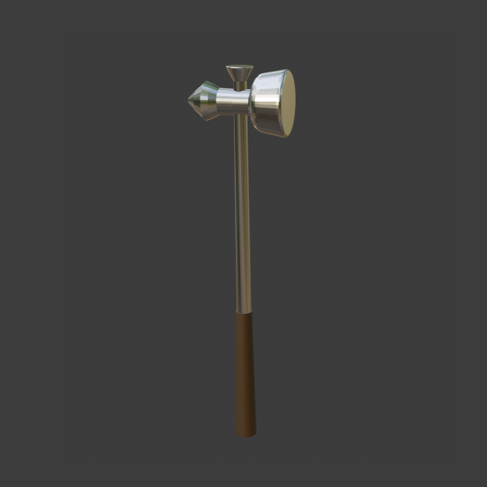 Megaton Hammer - Low Poly with shapekeys
