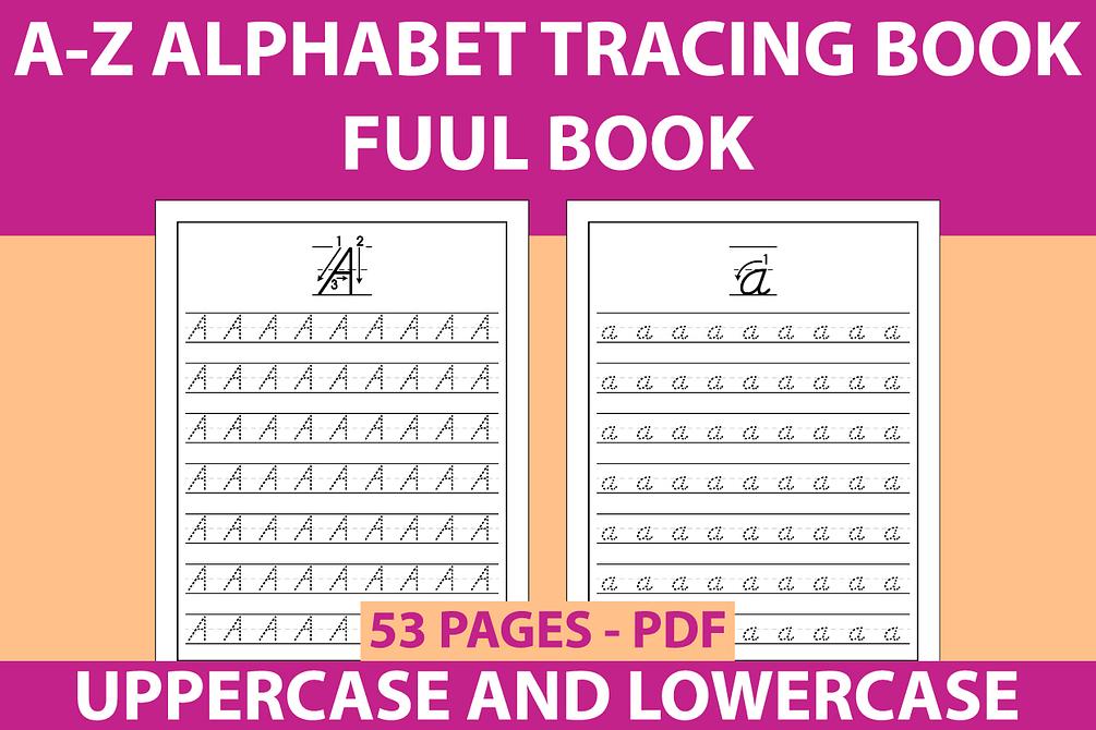 Handwriting Alphabet Tracing Book Interior - KDP INTERIOR FOR KIDS ...