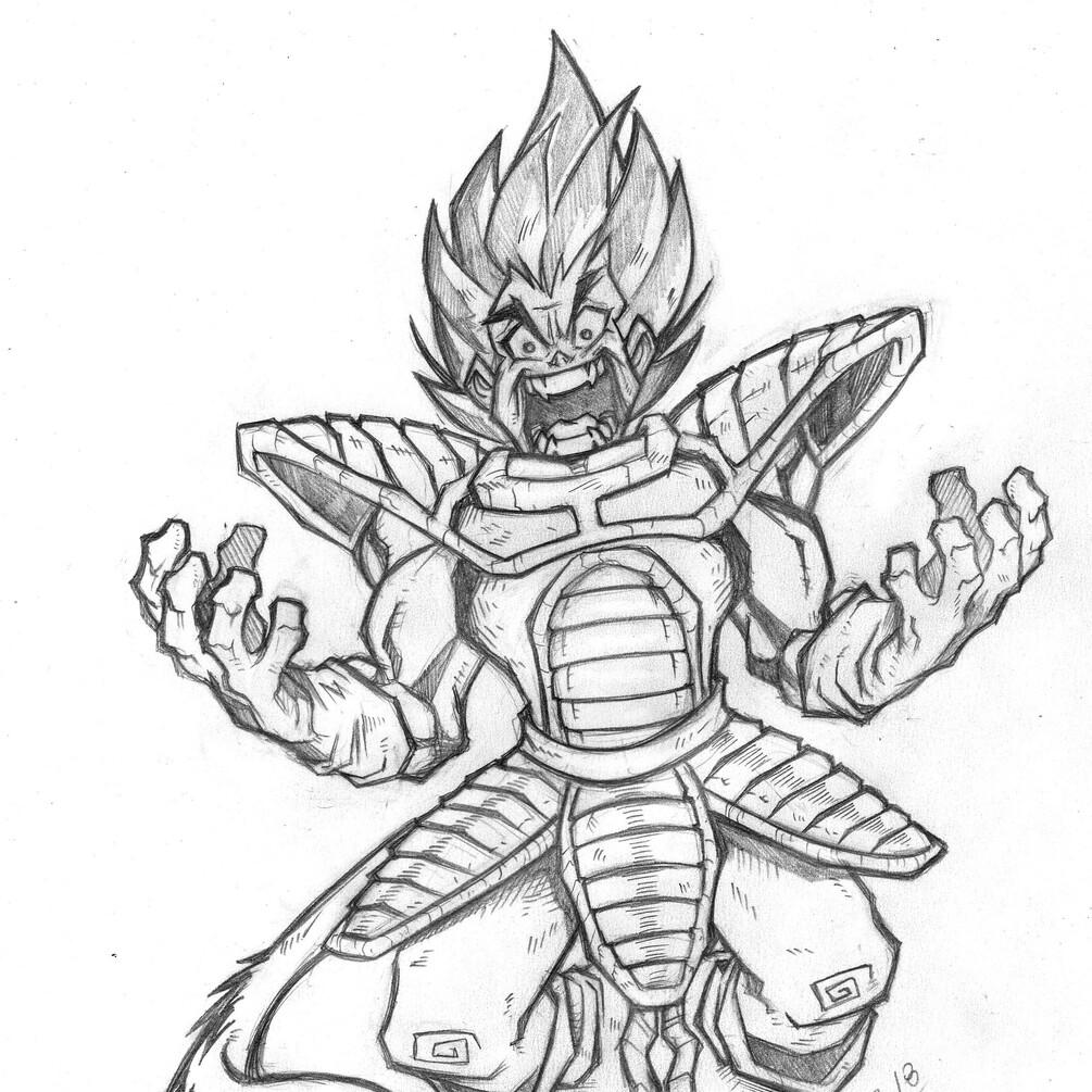 vegeta dragon ball z