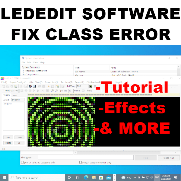 LedEdit Effects & Animations