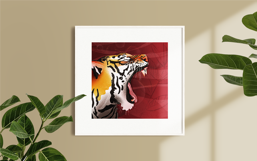 FREE Printable Tiger Poster