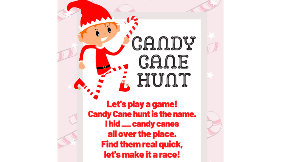 Candy Cane Hunt Game
