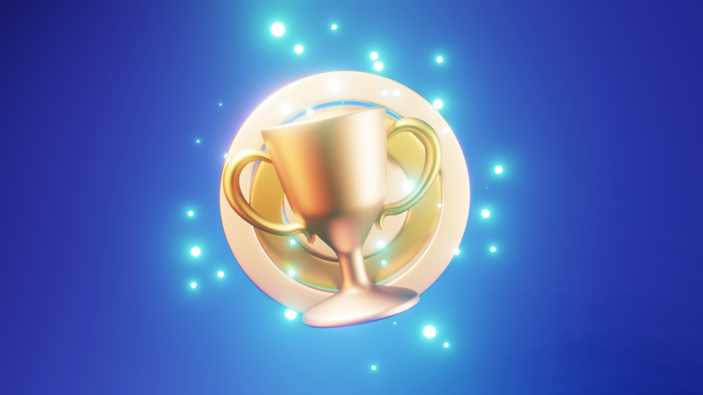 Free 3D Trophy Animation Scene