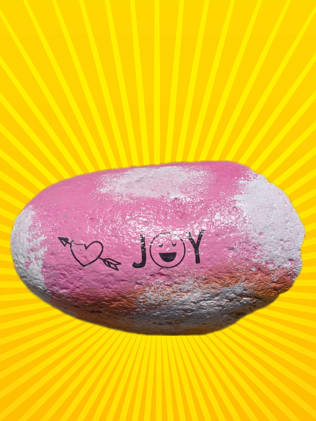 Sunset #5 - Painted Rock & NFT