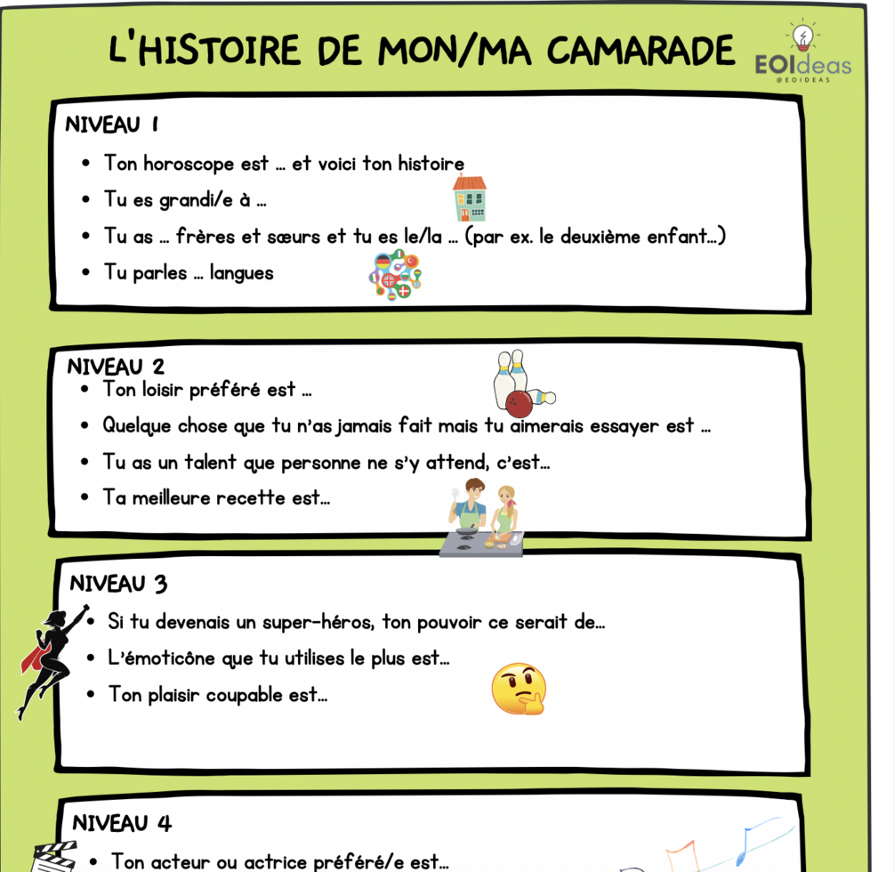 L'HISTOIRE DE MON/MA CAMARADE 2.0