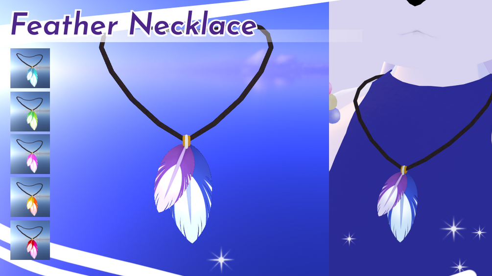 Feather Necklace (VRChat)