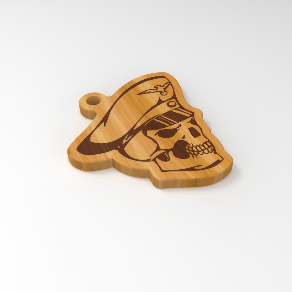 Skull Keychains vectors SVG, DXF, Ai, Png, Pdf, Eps