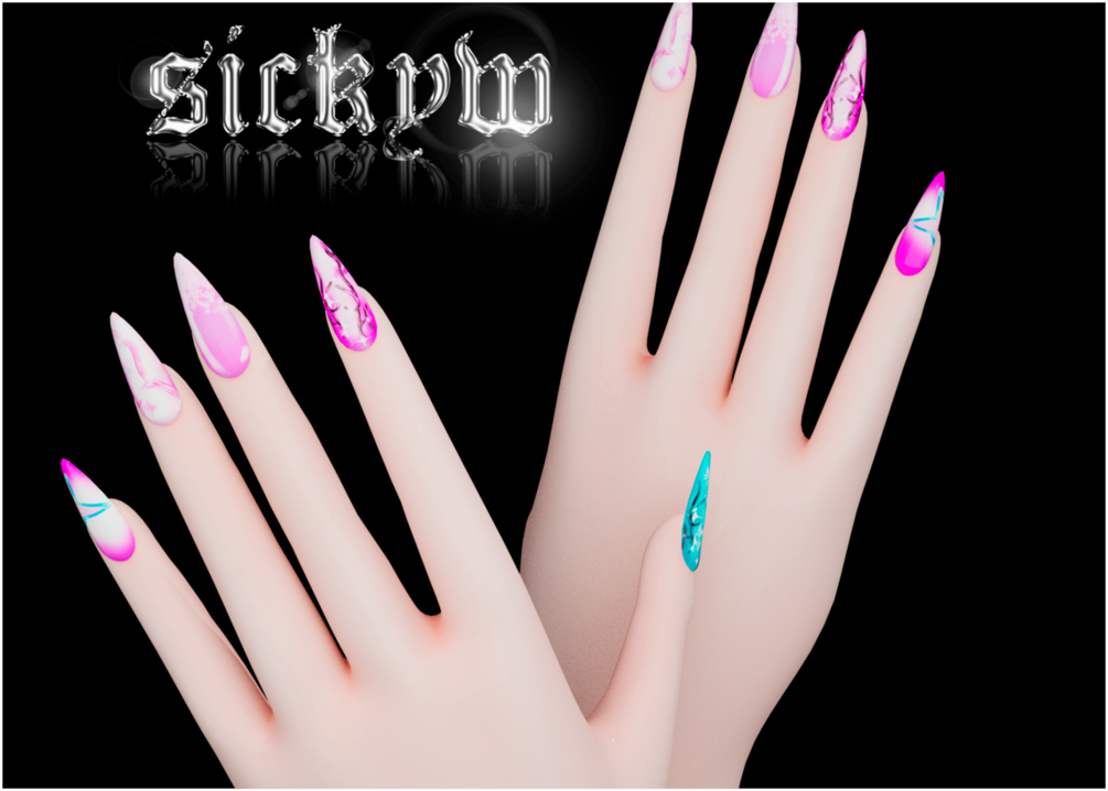 handmade nails (zinpia fit)