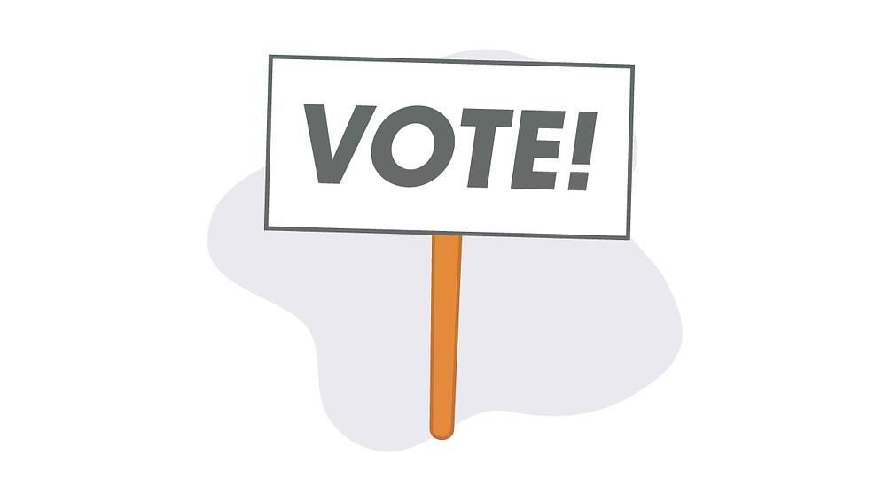 Vote Sign