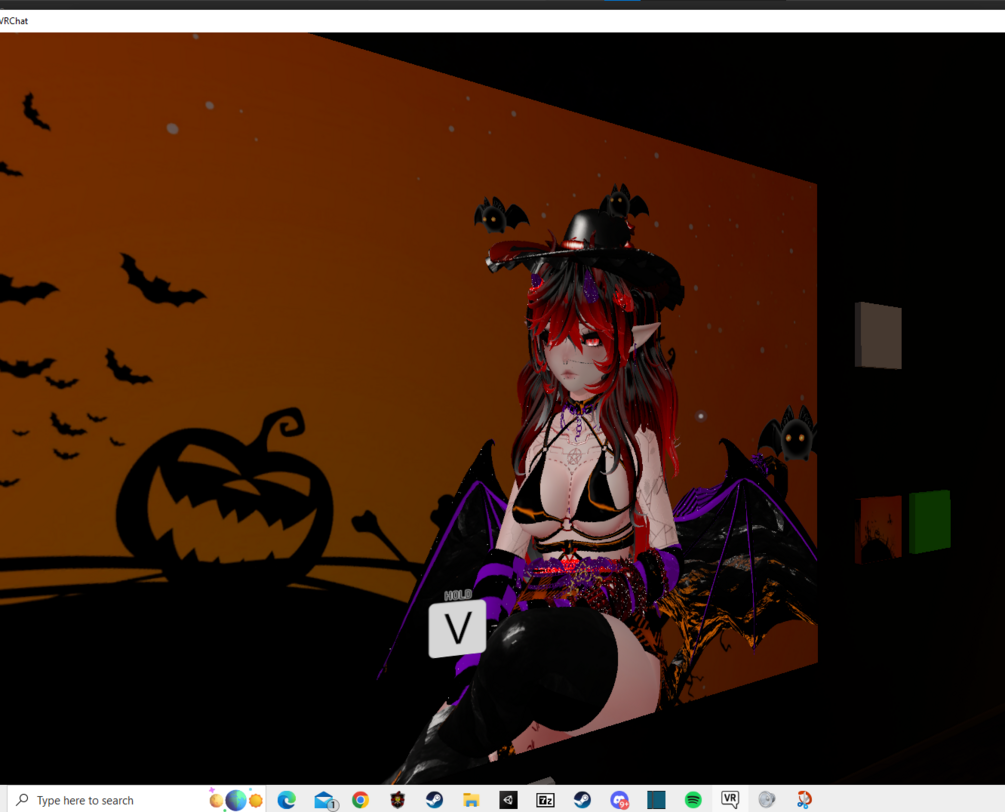 vrchat Halloween avatar