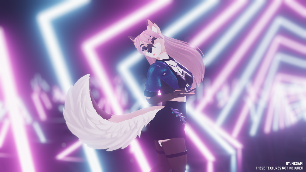 Winterpaw's Floofy Tail ~ VR Avatar Asset