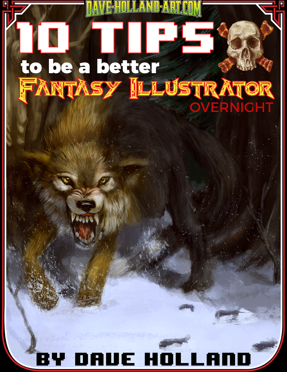 10 Tips to be a better Fantasy Illustrator Overnight