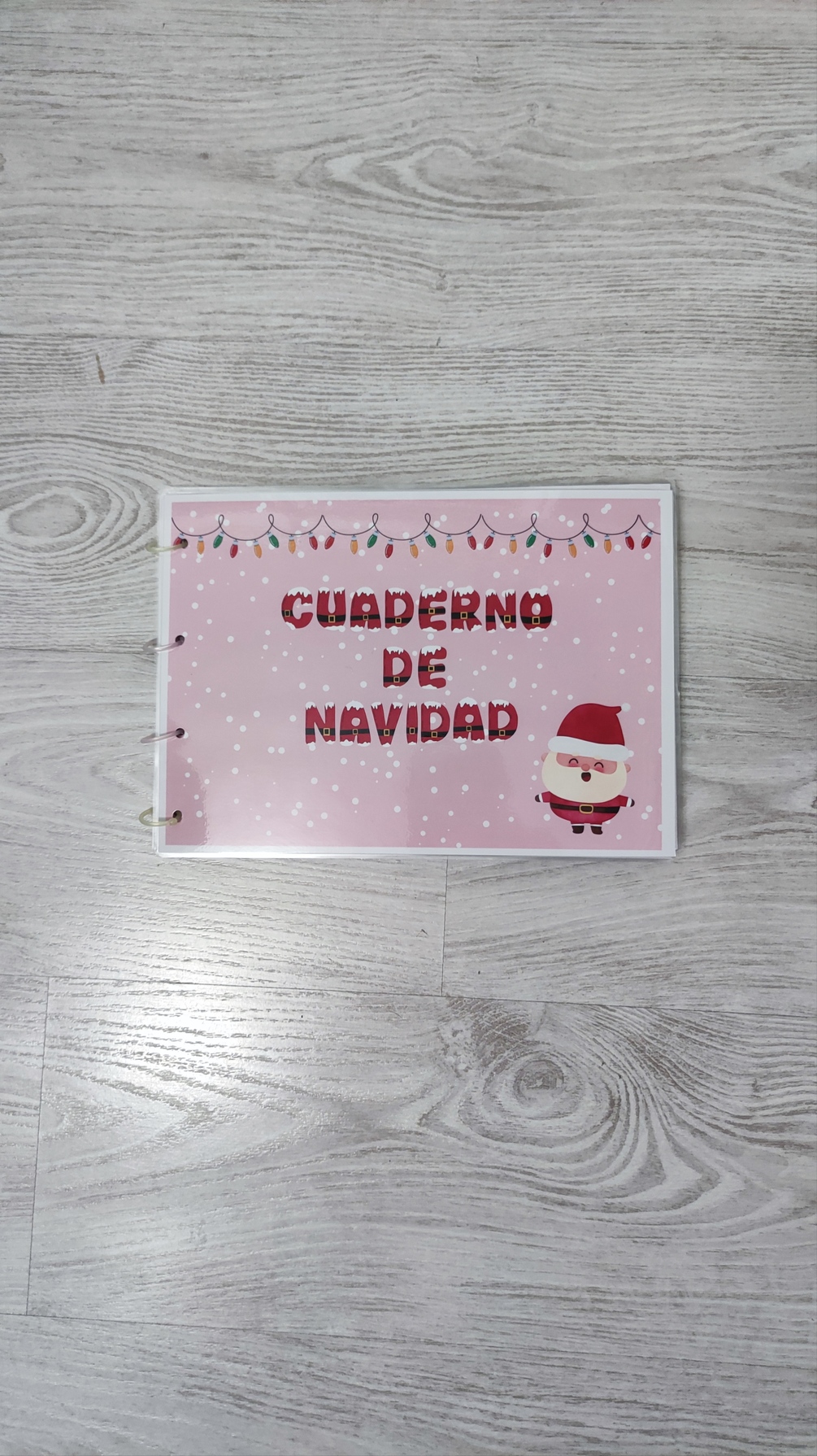 Cuaderno de Navidad/Christmas Notebook