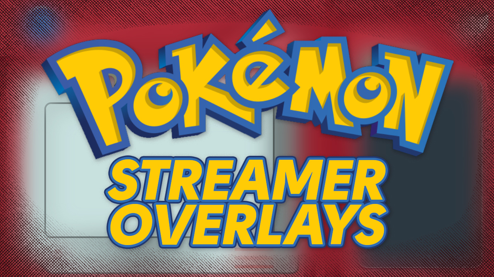 Pokemon Streamer Overlays